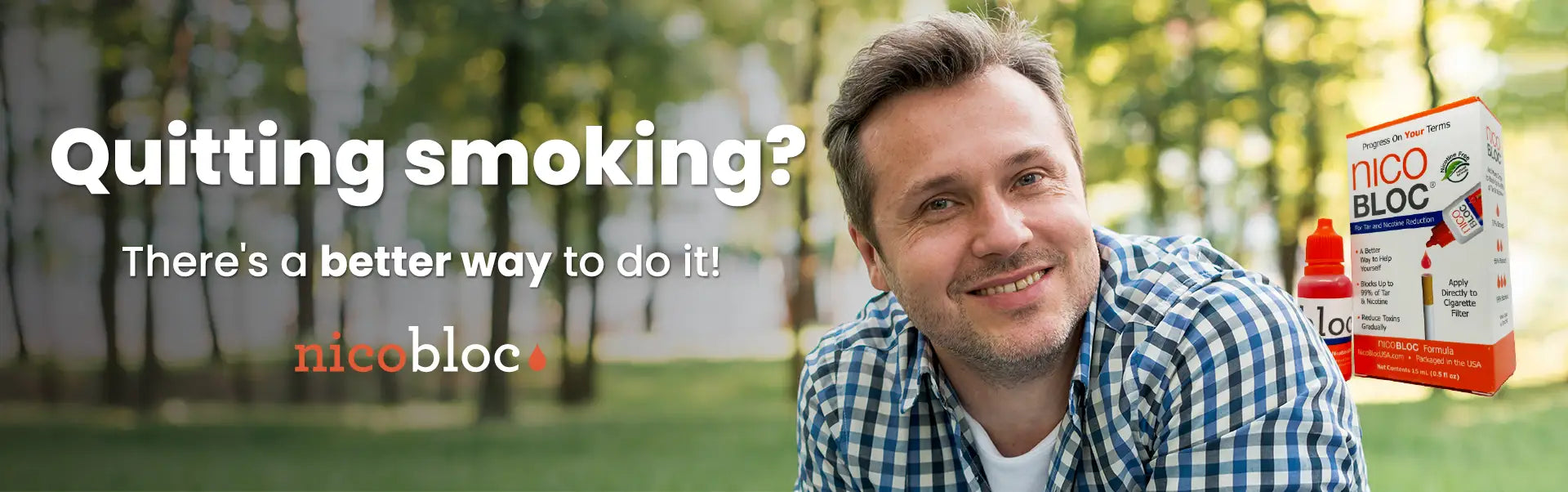 NicoBloc | Quit Smoking Drops | Quit On Your Terms