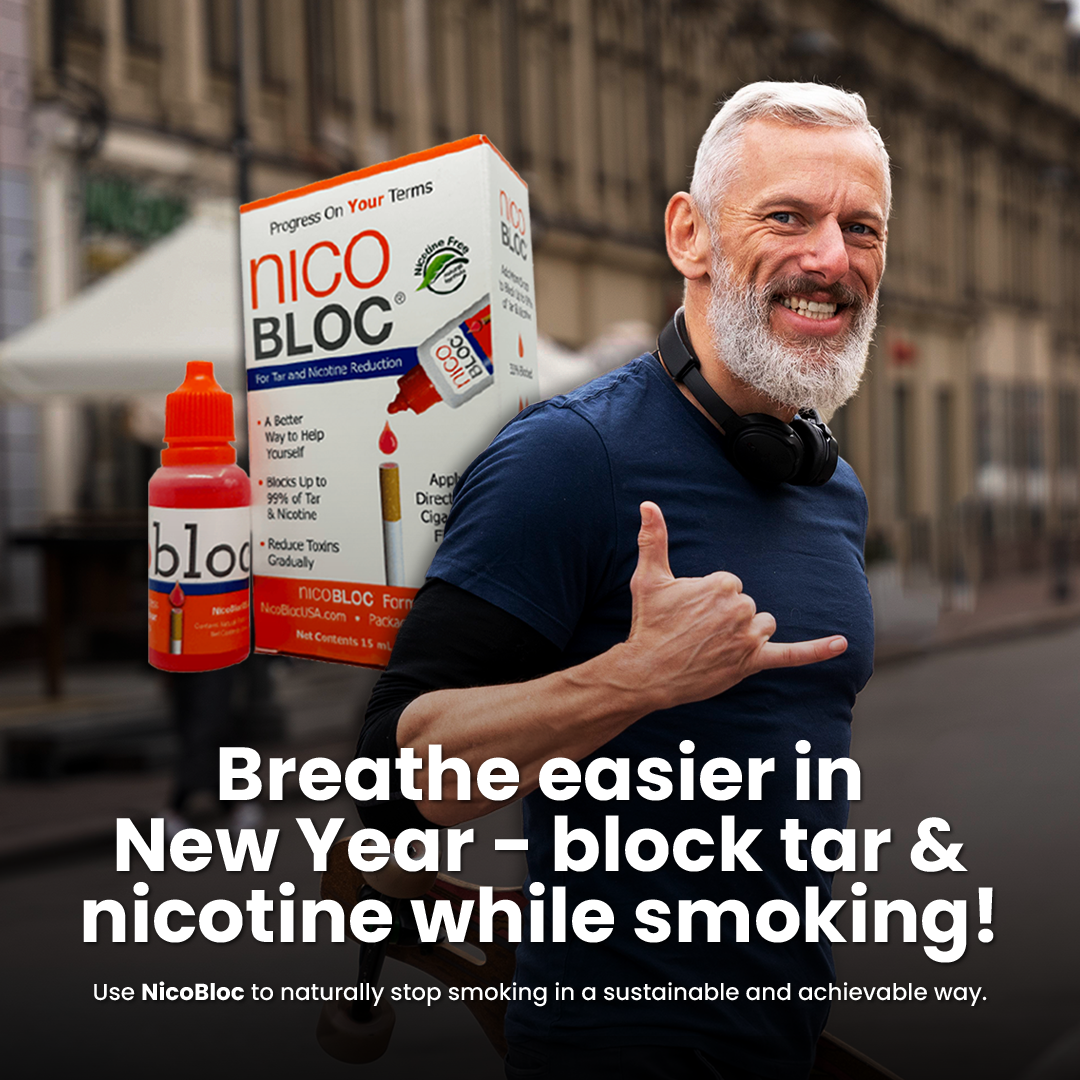 NicoBloc | Quit Smoking Drops | Quit On Your Terms